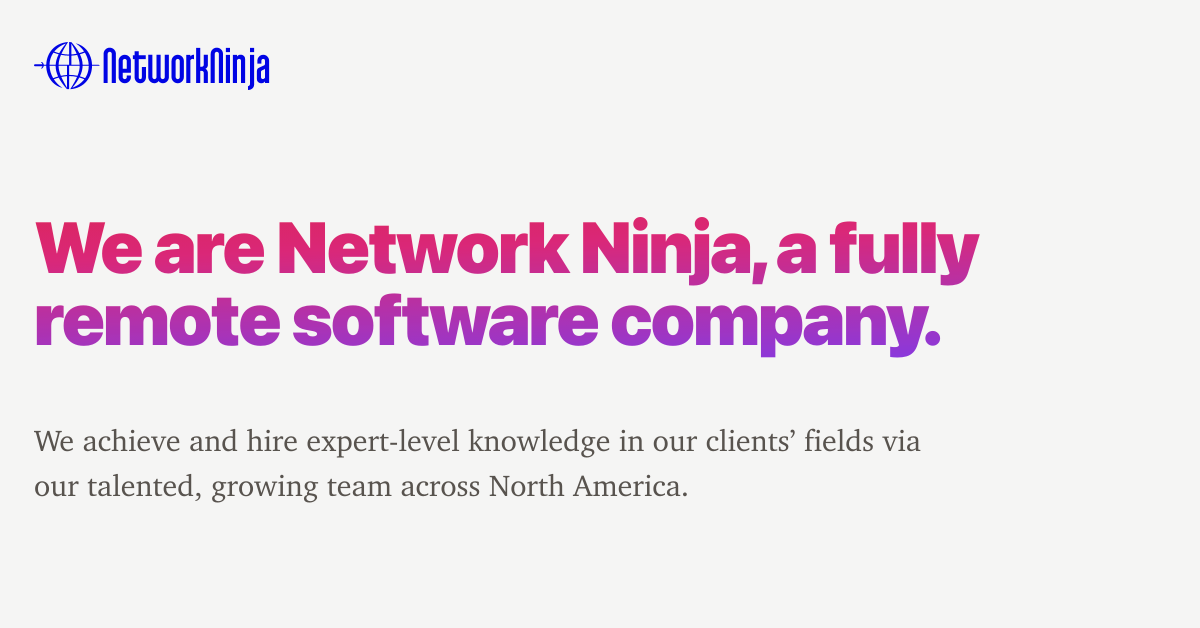 About Network Ninja