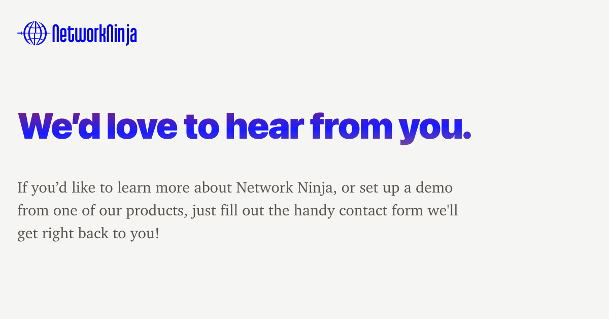 Contact Network Ninja